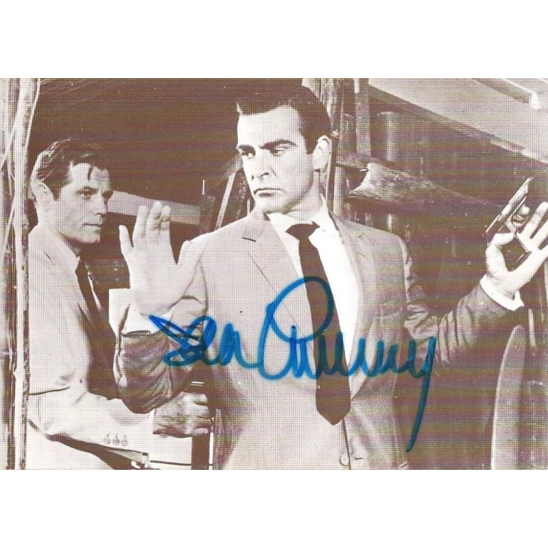 Sean CONNERY Autograph