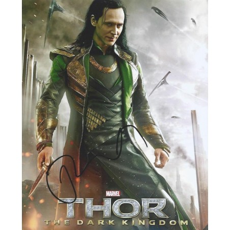 Tom HIDDLESTON Autograph