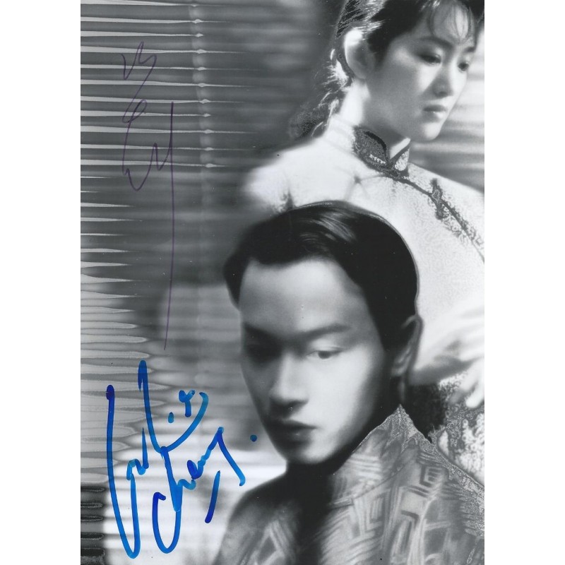 Autographe Leslie CHEUNG & Gong LI