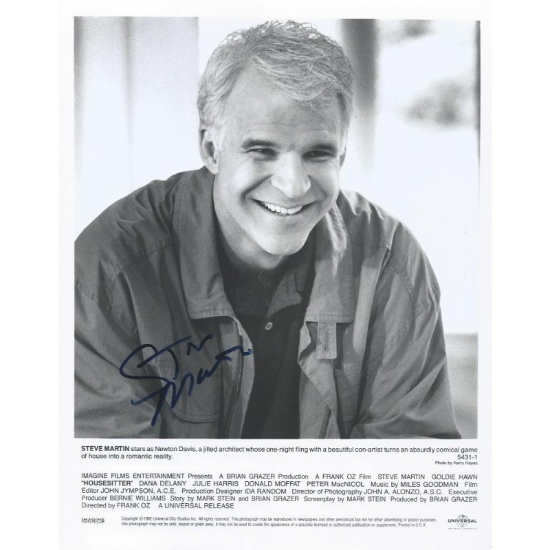 Autographe Steve MARTIN