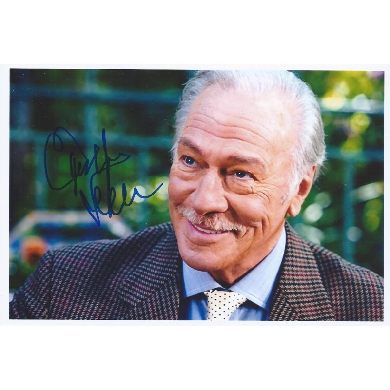 Autographe Christopher PLUMMER