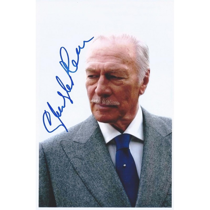 Christopher PLUMMER Autograph