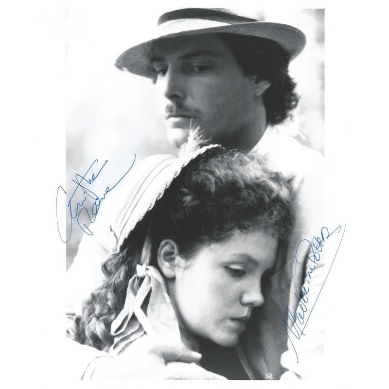 Madeleine POTTER & Christopher REEVE Autograph Madeleine POTTER & Christopher REEVE Autograph