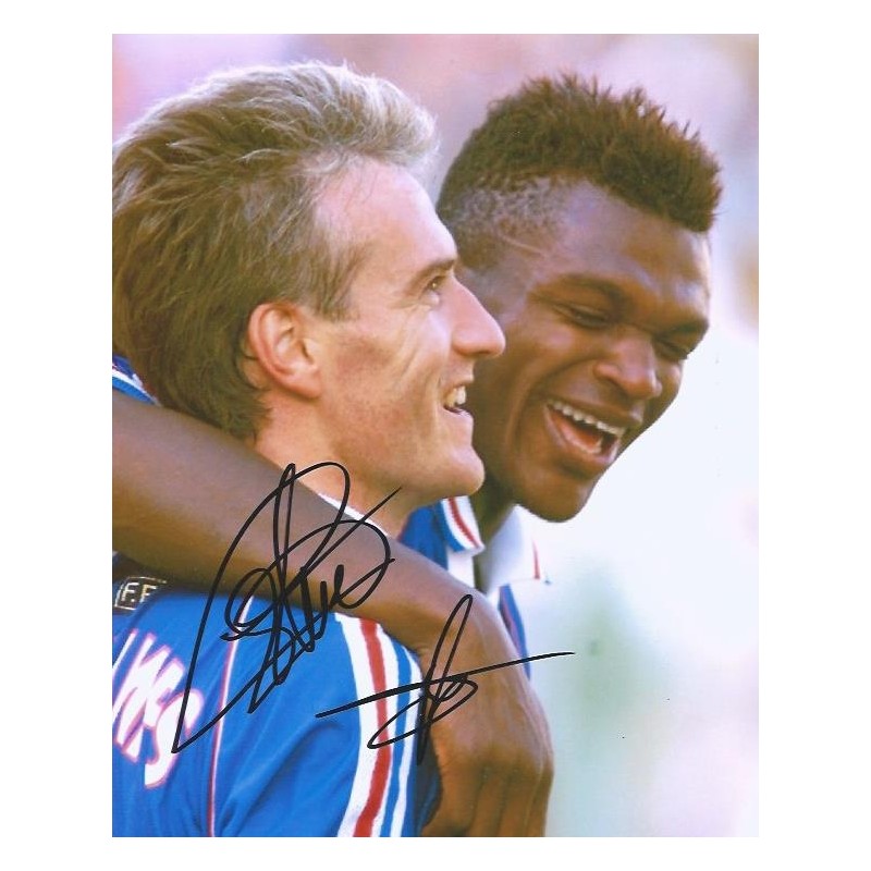 Marcel DESAILLY & Didier DESCHAMPS Autograph
