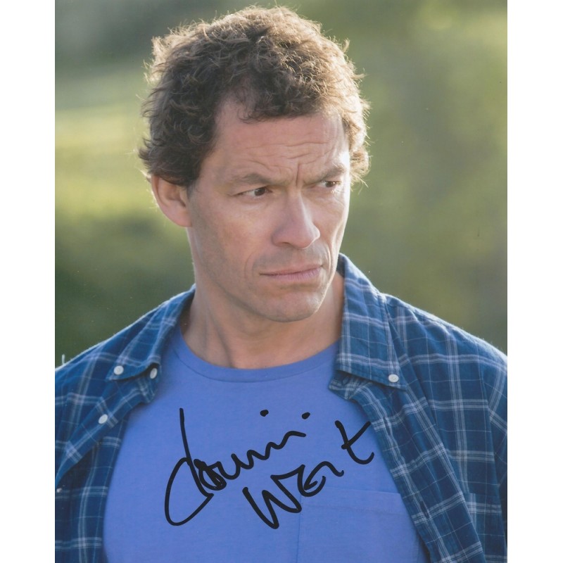 Dominic WEST Autograph