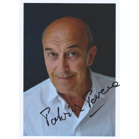 Autographe Patrick PAROUX