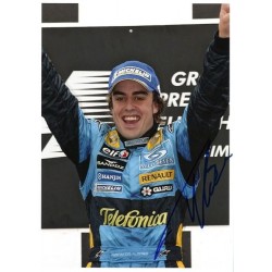 Fernando ALONSO Autograph