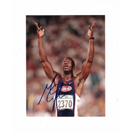 Michael JOHNSON Autograph
