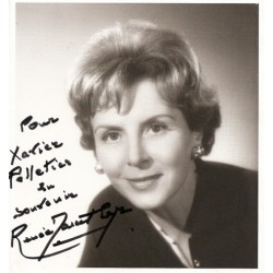Autographe Renée SAINT CYR