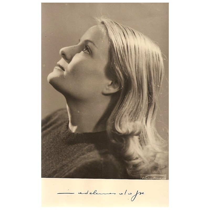 Madeleine SOLOGNE Autograph