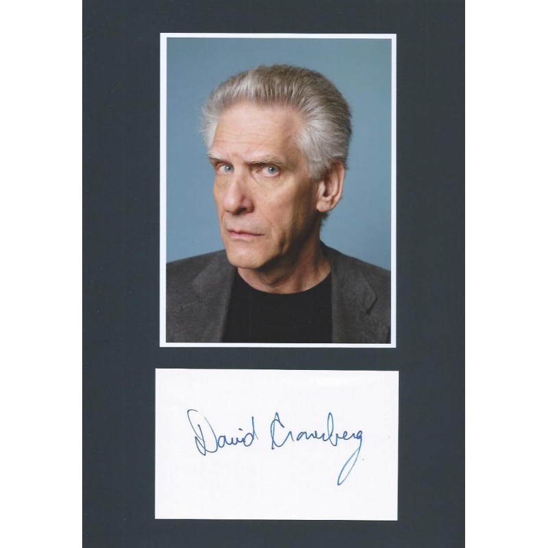 Autographe David CRONENBERG