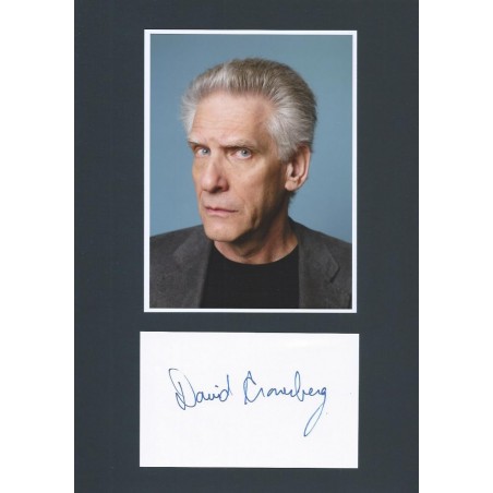 Autographe David CRONENBERG