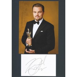 Leonardo DICAPRIO Autograph