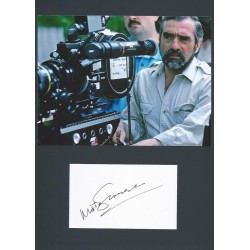 Martin SCORSESE Autograph