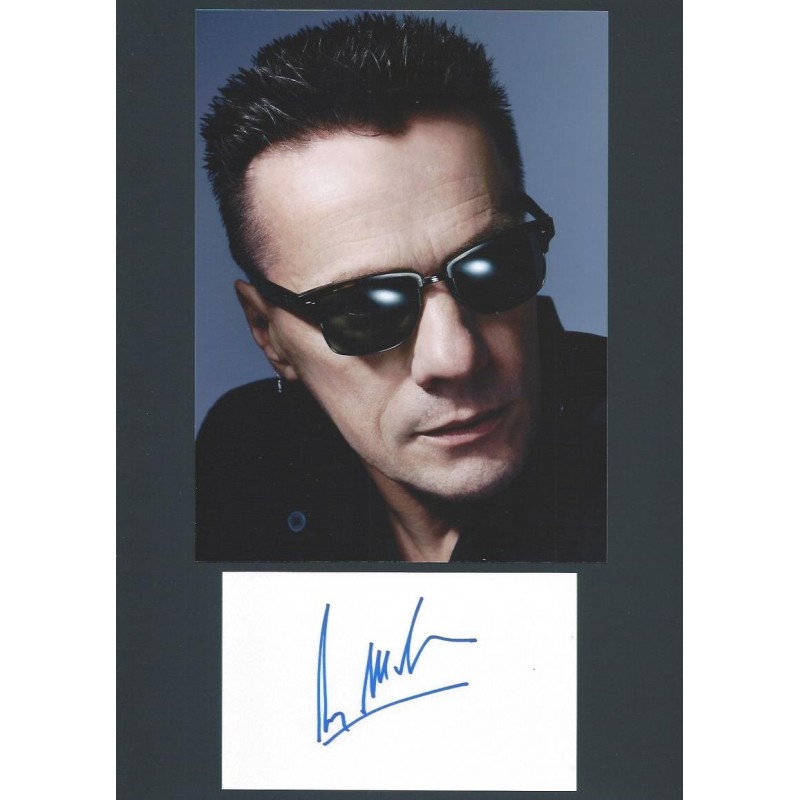 Larry MULLEN Jr - U2 Autograph