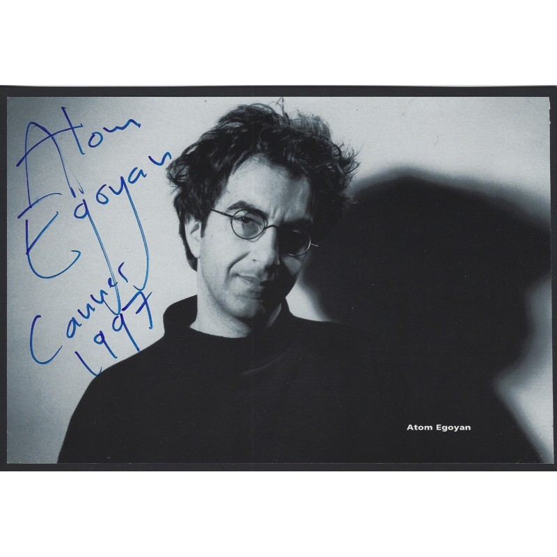 Autographe Atom EGOYAN