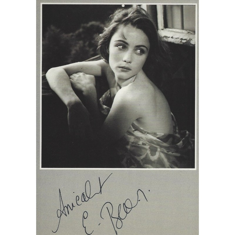 Emmanuelle BEART Autograph