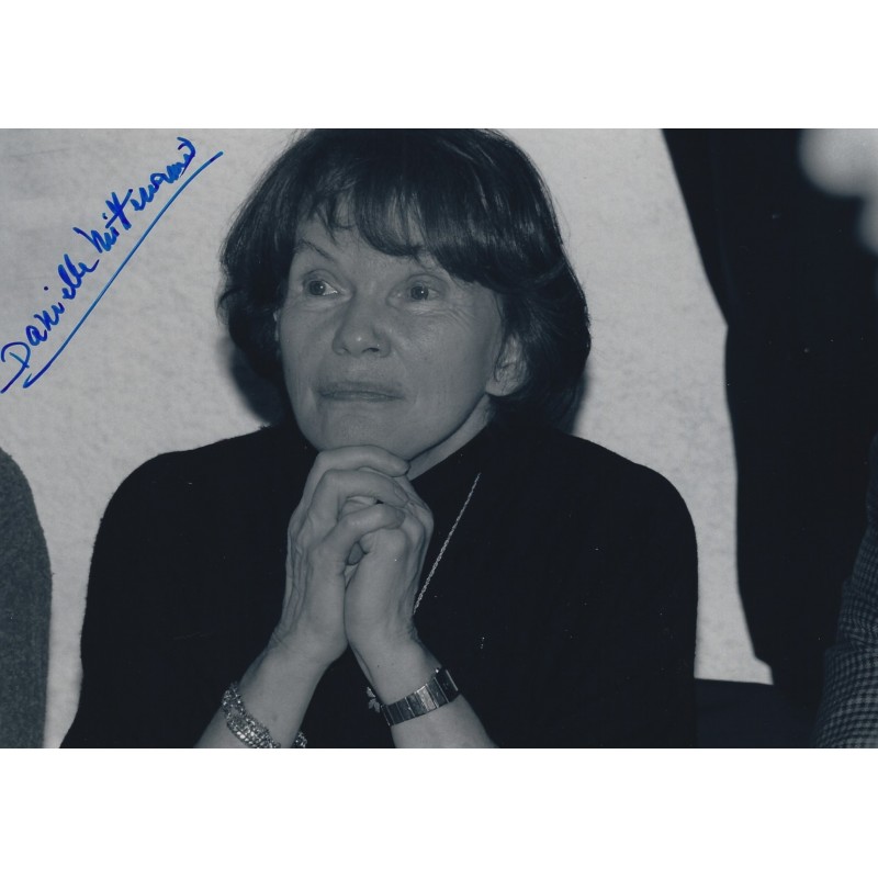 Danielle MITTERRAND Autograph