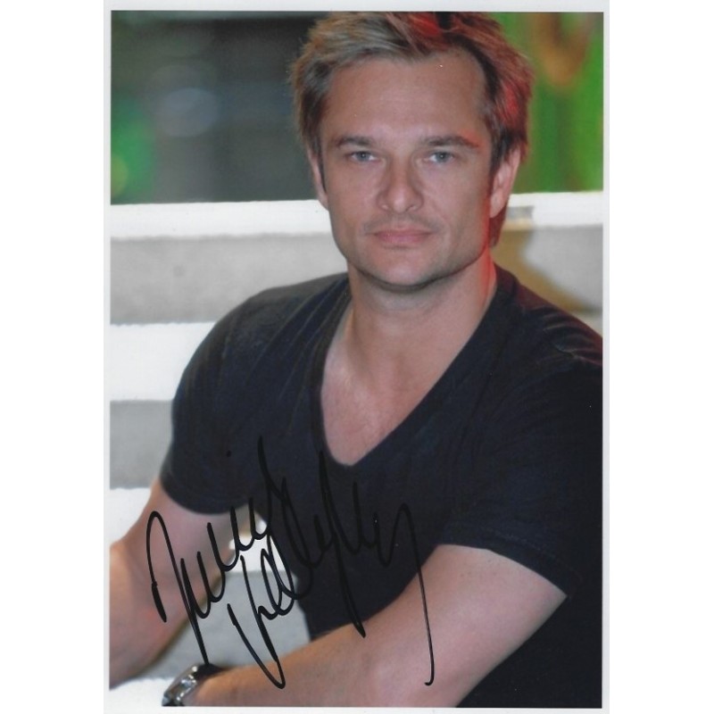 Autographe David HALLYDAY