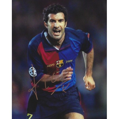 Luis FIGO Autograph