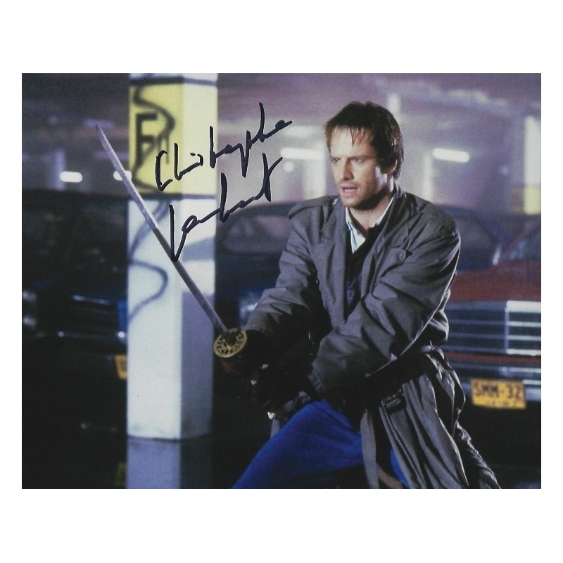Christophe LAMBERT Autograph