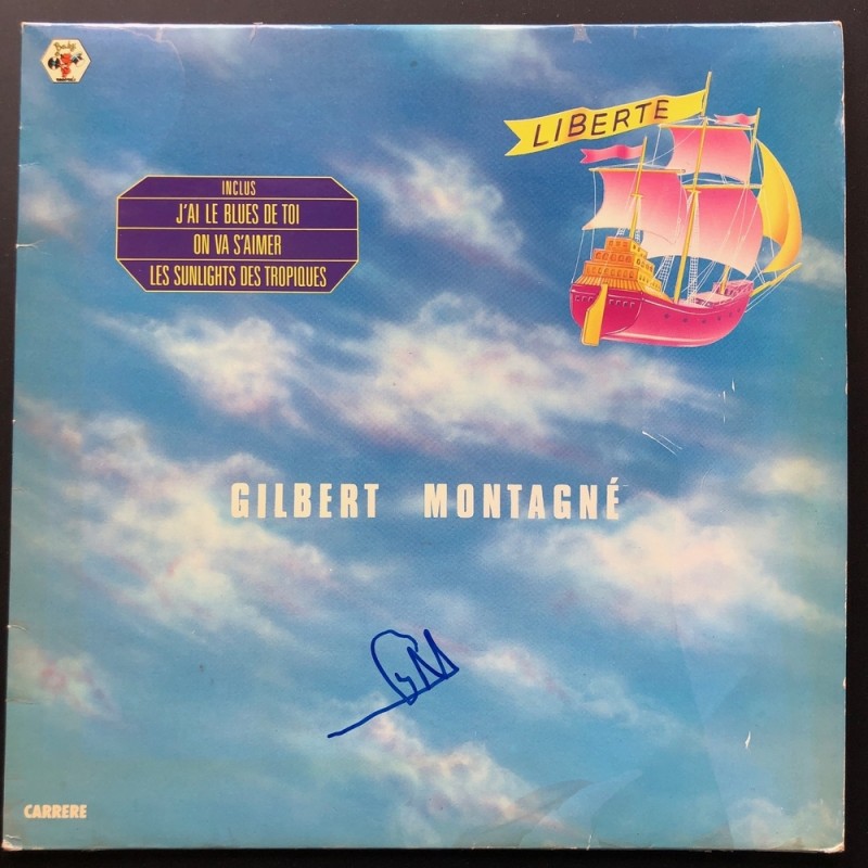 Autographe Gilbert MONTAGNE
