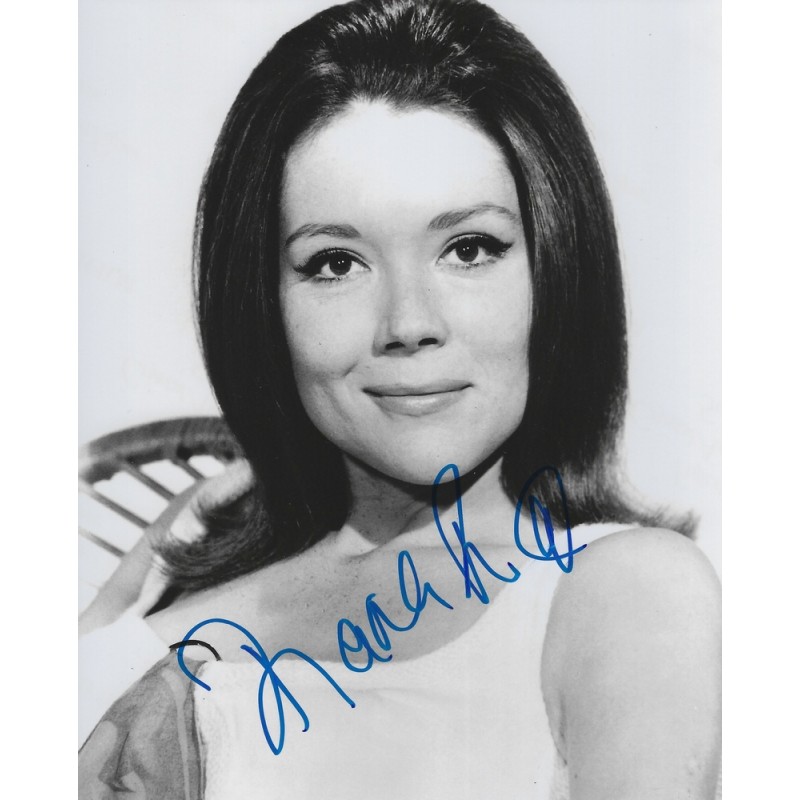 Diana RIGG Autograph