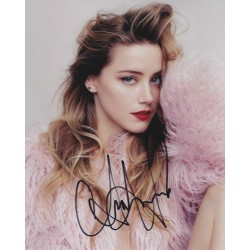 Amber HEARD Autograph