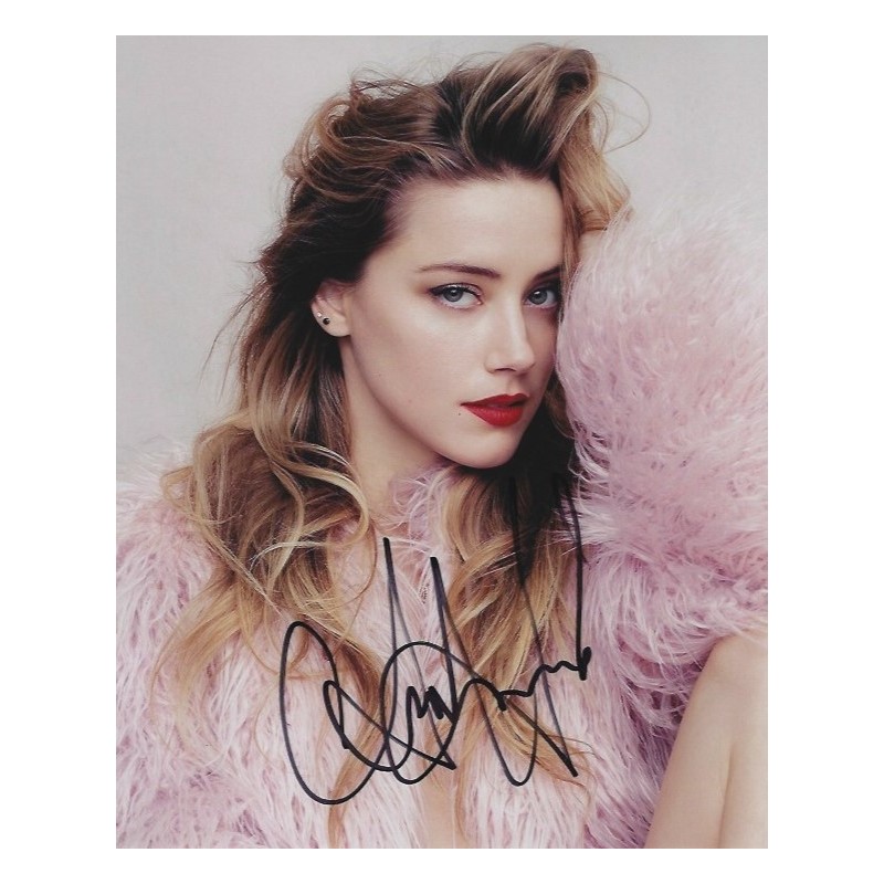 Amber HEARD Autograph