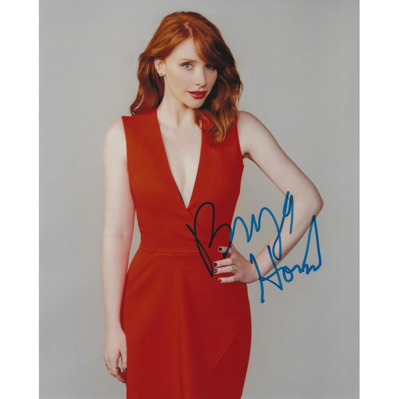 Bryce Dallas HOWARD Autograph