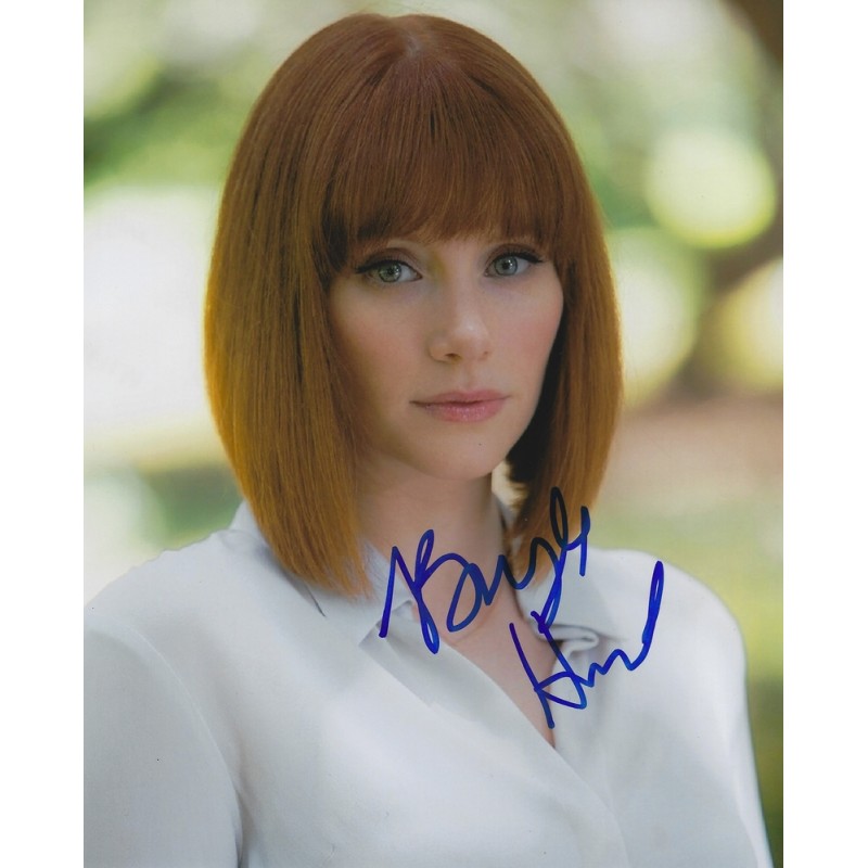 Bryce Dallas HOWARD Autograph