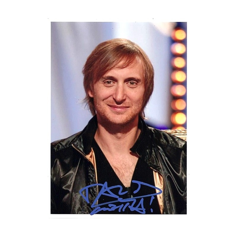 David GUETTA Autograph