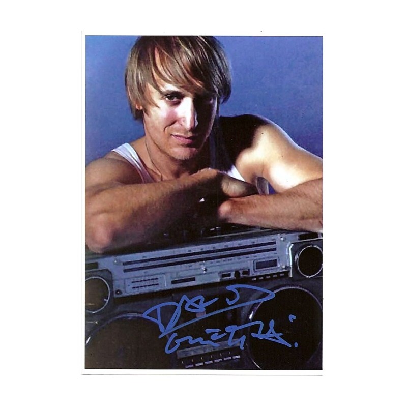 David GUETTA Autograph
