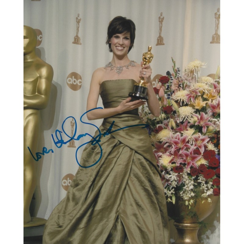Hilary SWANK Autograph