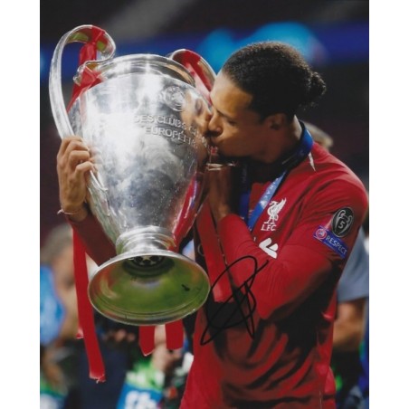 Virgil VAN DIJK Autograph