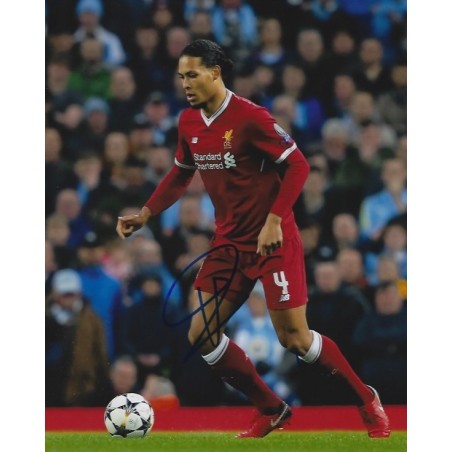 Virgil VAN DIJK Autograph