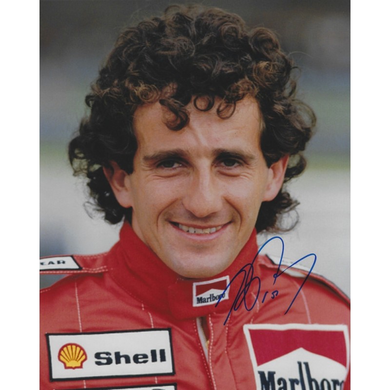 Alain PROST Autograph