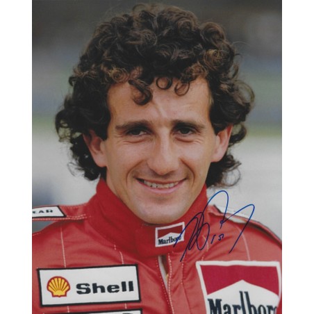 Alain PROST Autograph