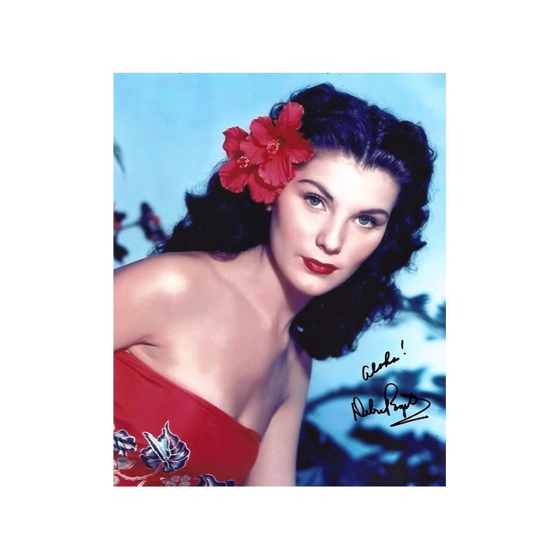 Debra PAGET Autograph