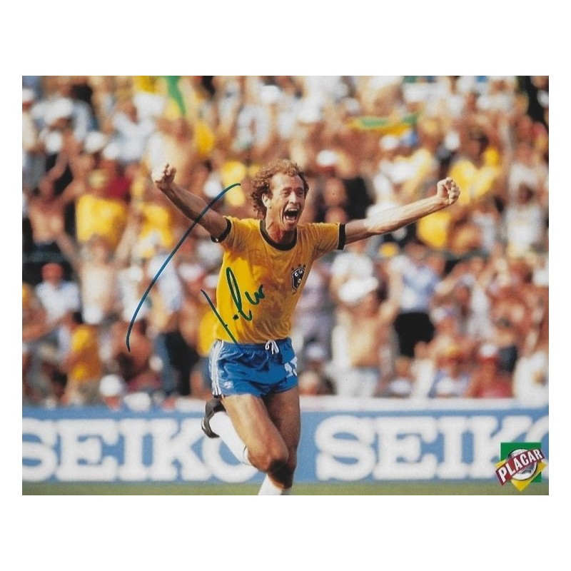 Paulo Roberto FALCAO Autograph