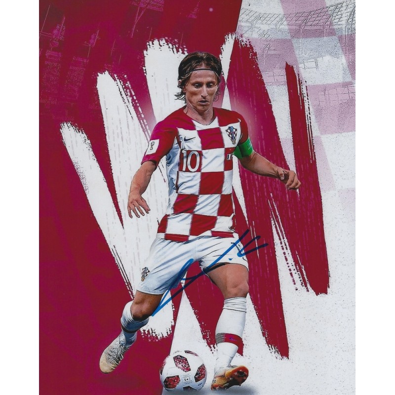Luka MODRIC Autograph