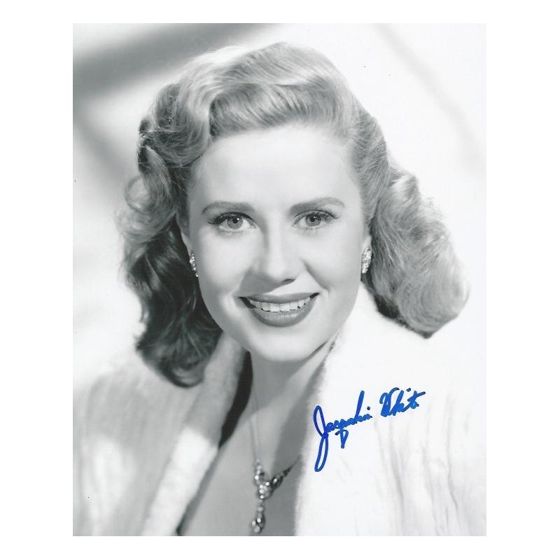 Jacqueline WHITE Autograph