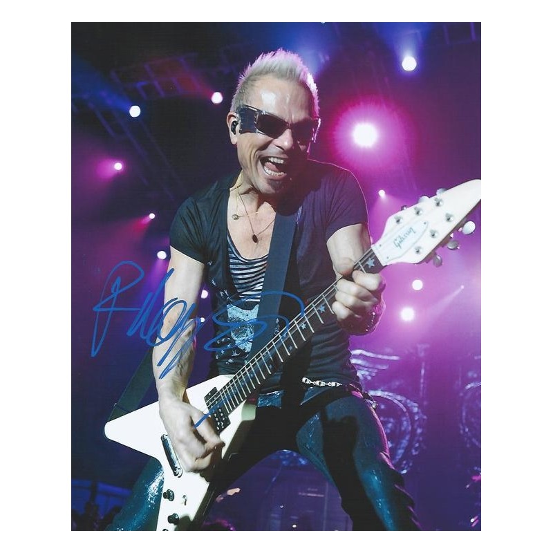 Autographe Rudolf SCHENKER - SCORPIONS