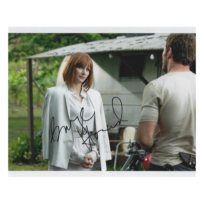 Bryce Dallas HOWARD Autograph
