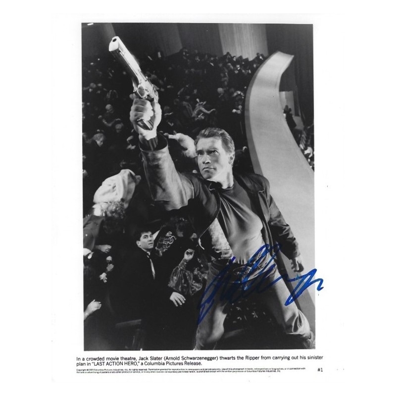 Arnold SCHWARZENEGGER Autograph