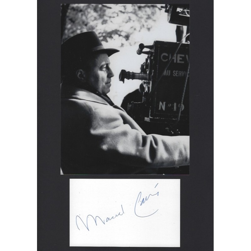 Marcel CARNE Autograph