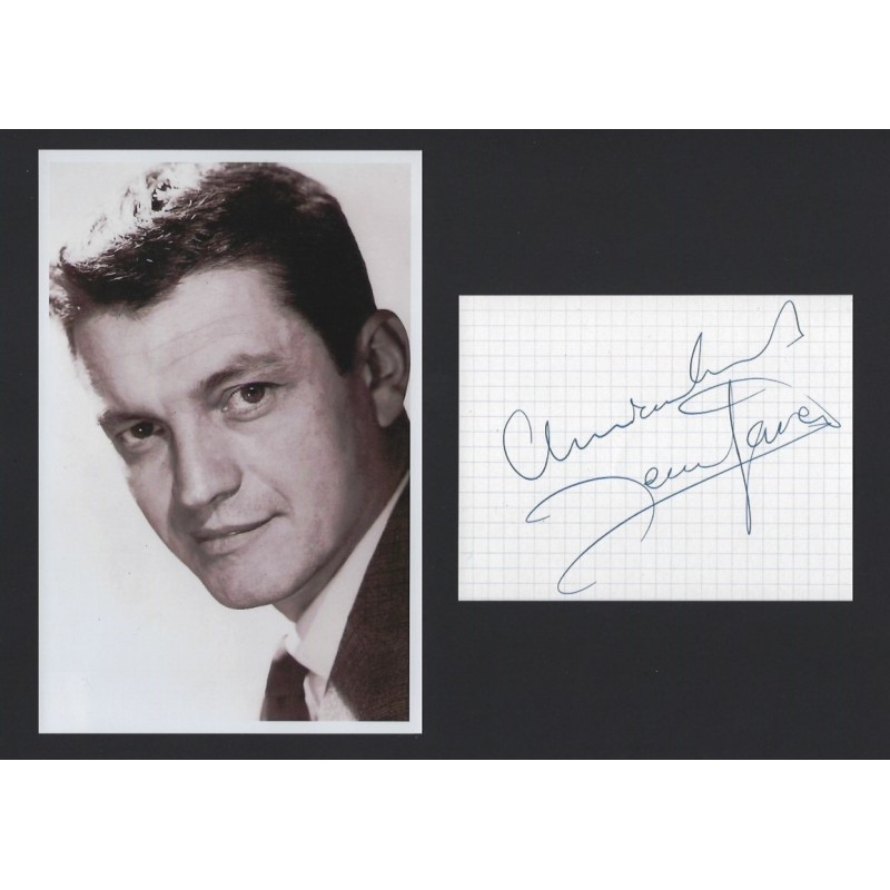 Jean GAVEN Autograph