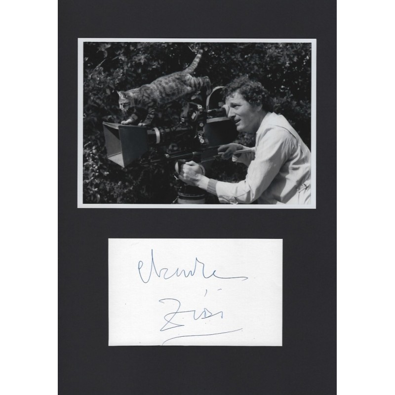 Autographe Claude ZIDI