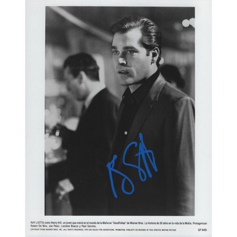 Ray LIOTTA Autograph