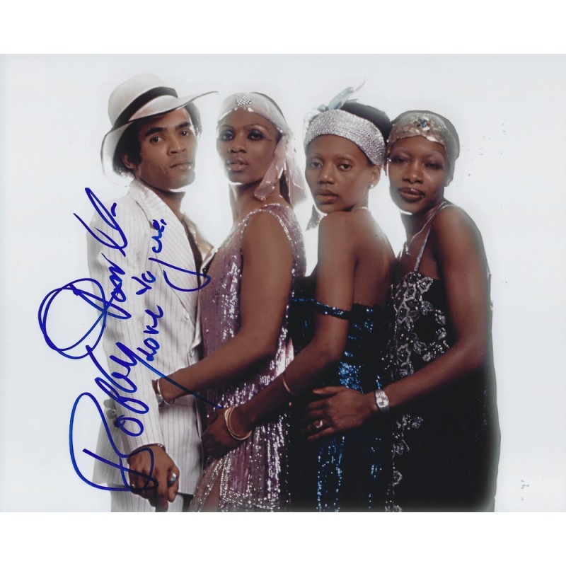 Bobby FARRELL - BONEY M Autograph